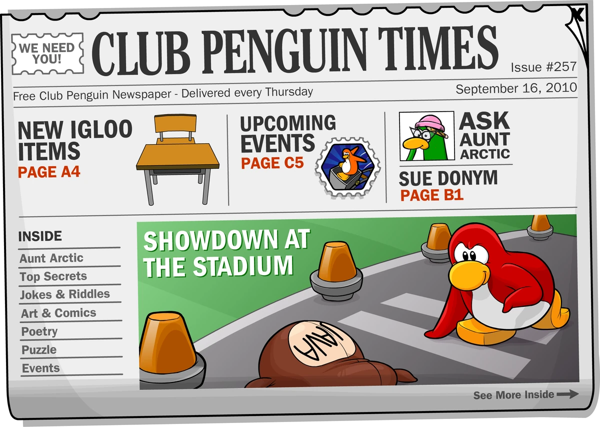 Club Penguin Times/Issue 257 | Club Penguin Wiki | Fandom