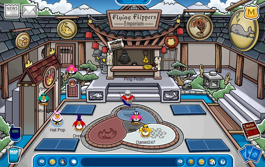 Volcano and the Stage! | Club Penguin Wiki | Fandom