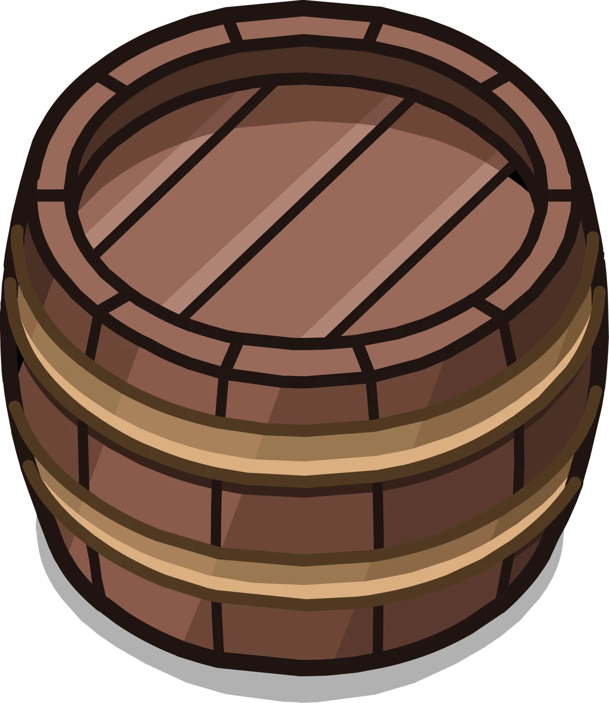 Pirate Barrel | Club Penguin Wiki | Fandom