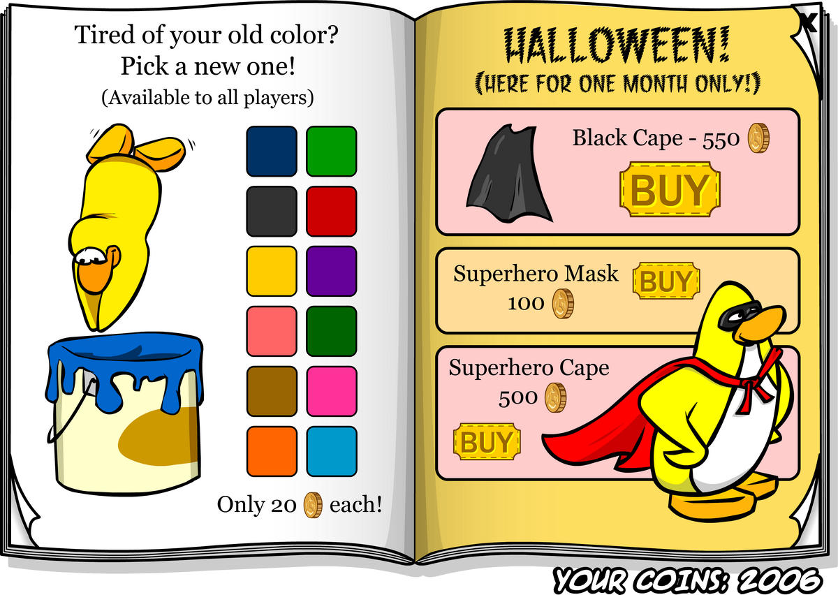Penguin Styleoctober 2006 Club Penguin Wiki Fandom