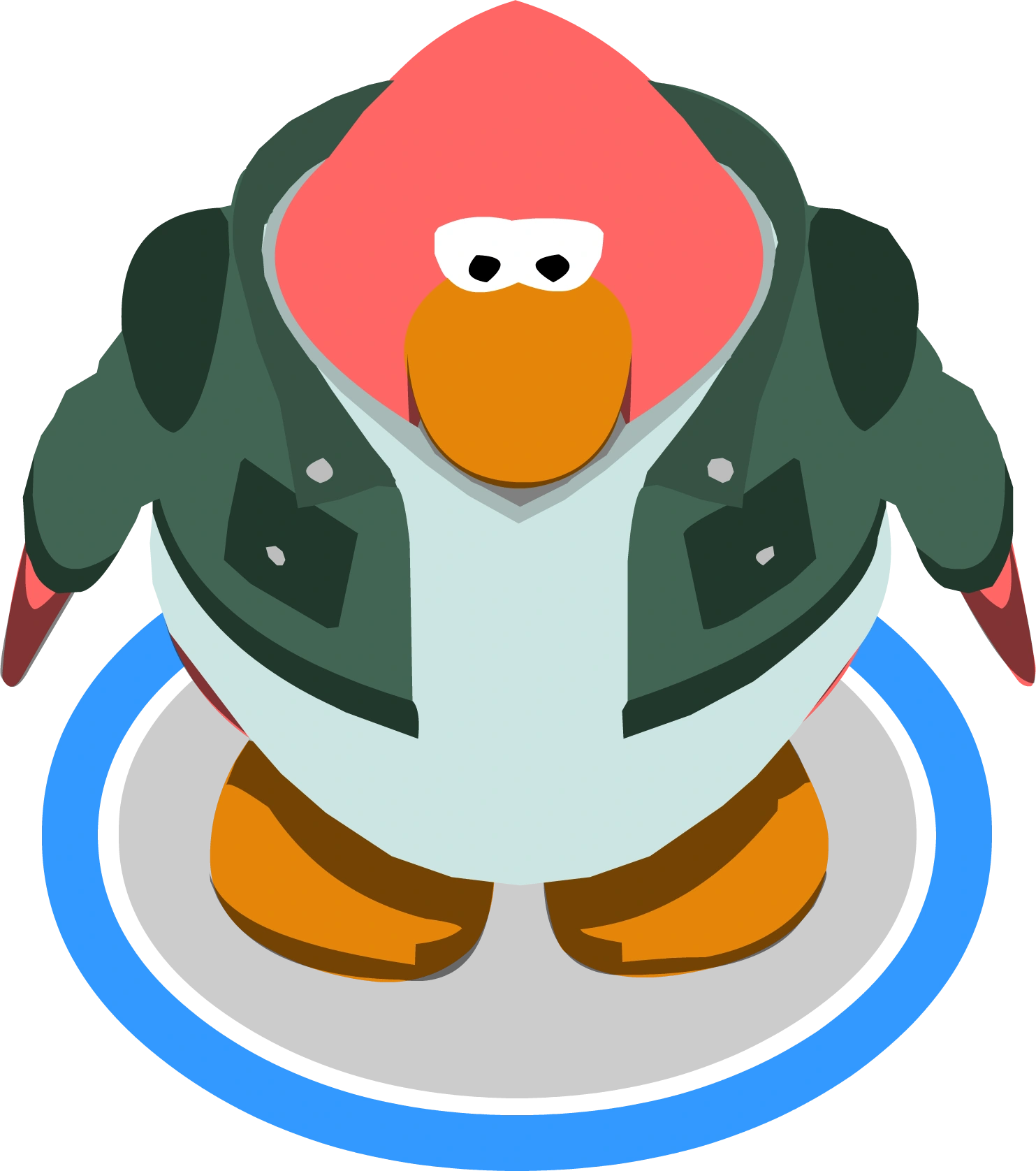 Green Tuff Jacket | Club Penguin Wiki | Fandom