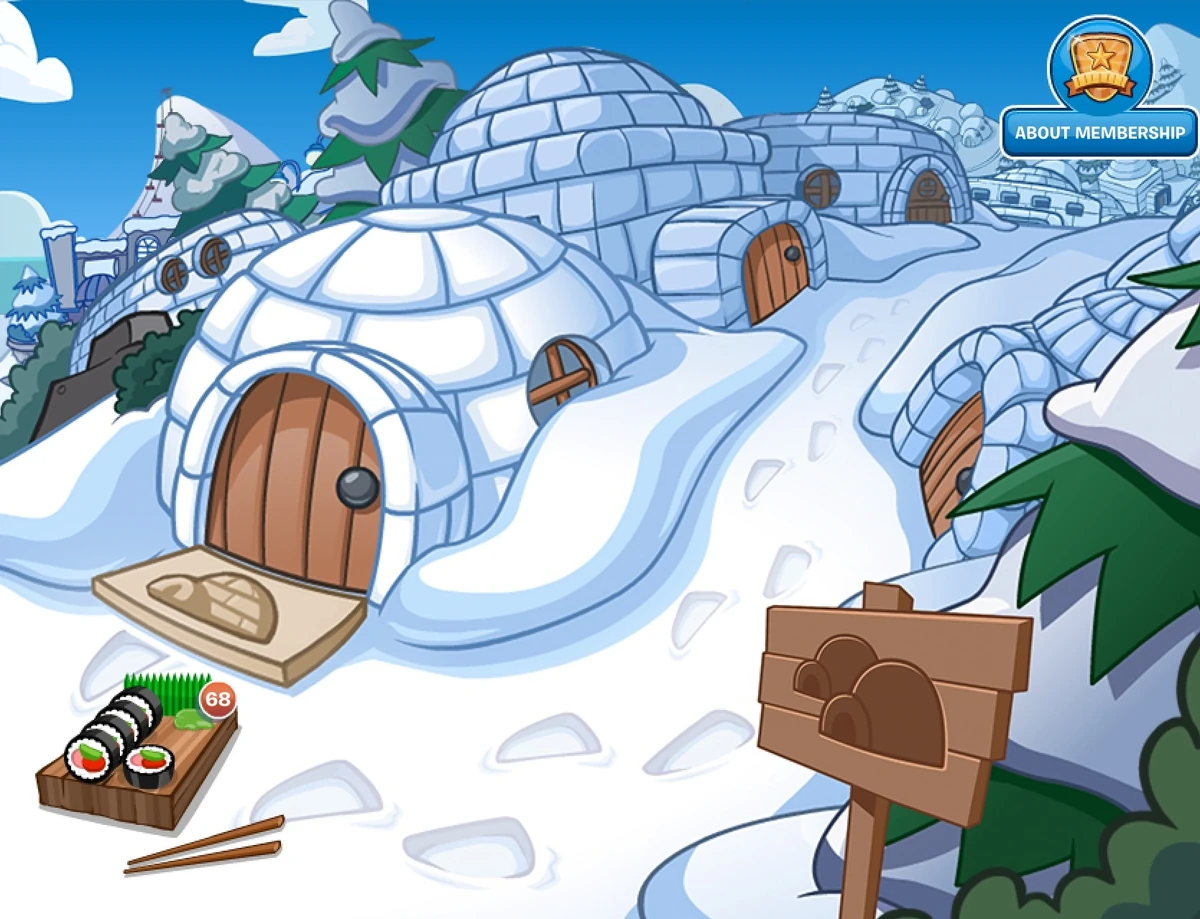 Igloo Village | Club Penguin Wiki | Fandom