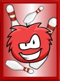 Poster de Puffle Rojo | Club Penguin Wiki | Fandom