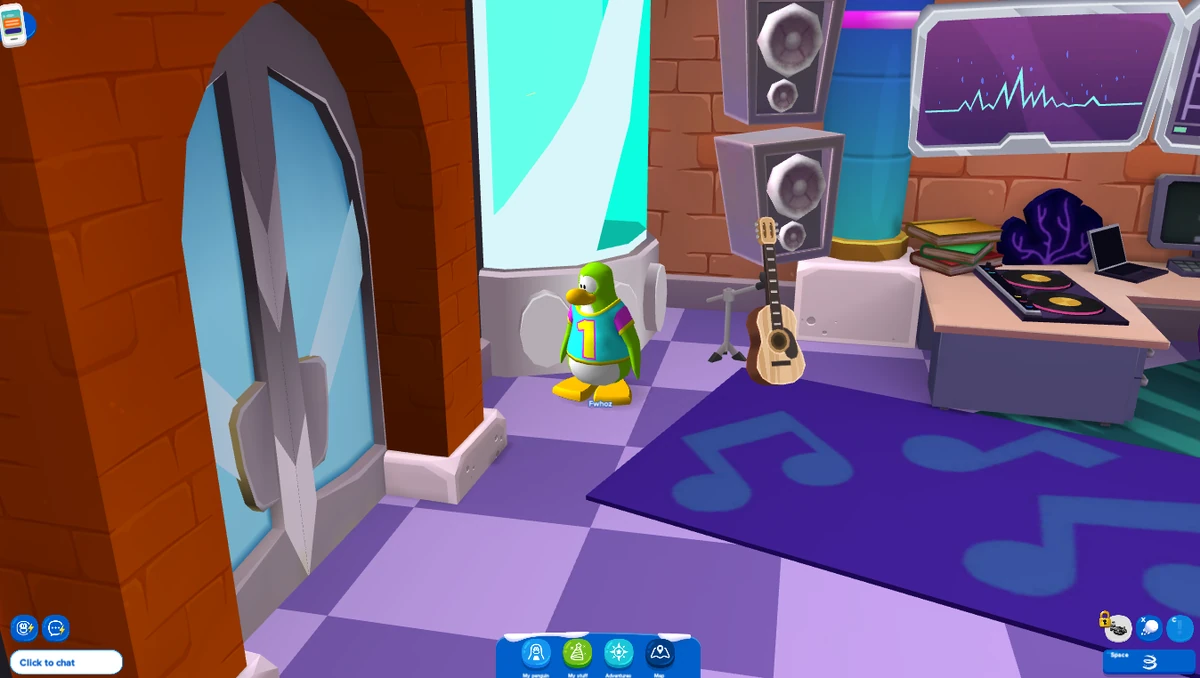 DJ Cadence's Studio | Club Penguin Wiki | Fandom