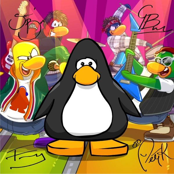 Penguin Band Giveaway | Club Penguin Wiki | Fandom
