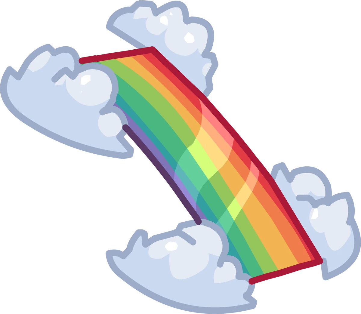 Rainbow Bridge | Club Penguin Wiki | Fandom