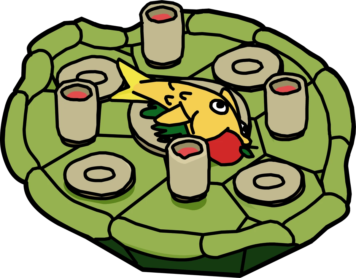 Tortoise Dining Table | Club Penguin Wiki | Fandom