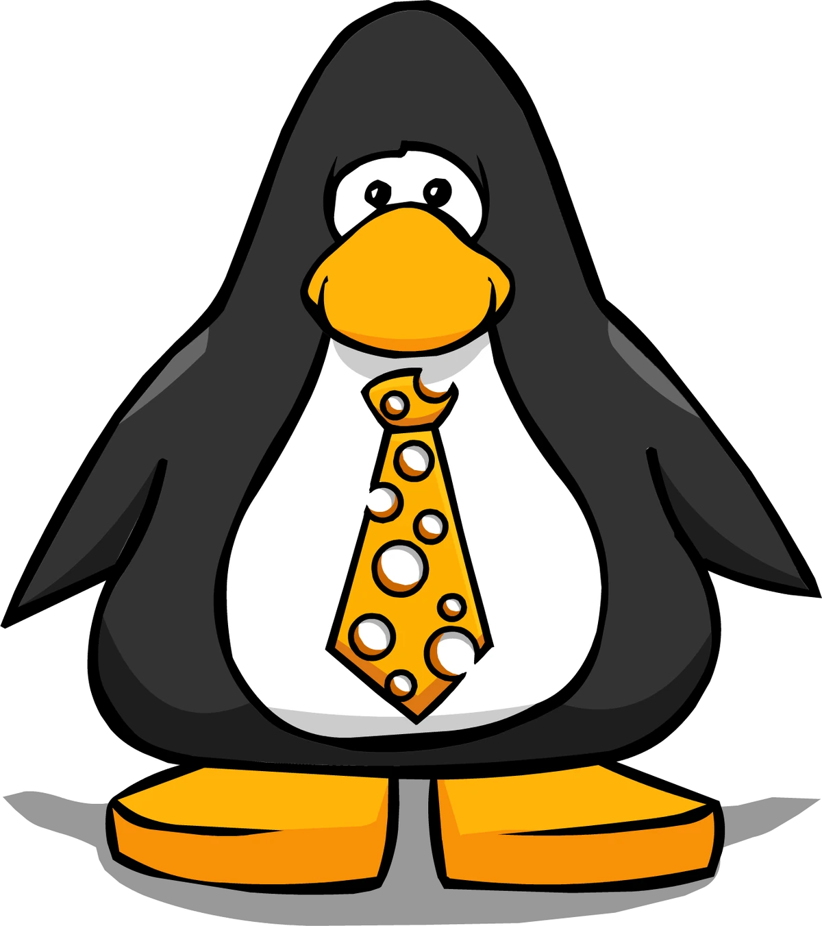 Cheesy Necktie | Club Penguin Wiki | Fandom