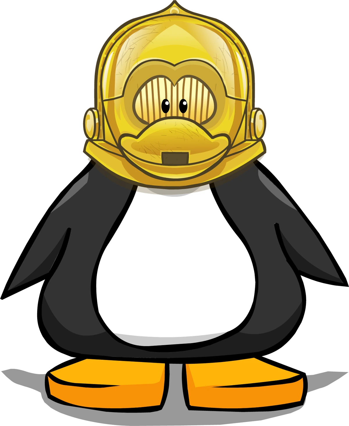 C-3PO Mask | Club Penguin Wiki | Fandom