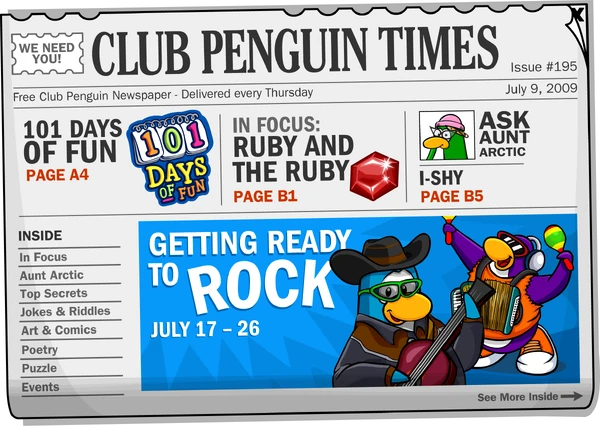 Club Penguin Times/Issue 195 | Club Penguin Wiki | Fandom