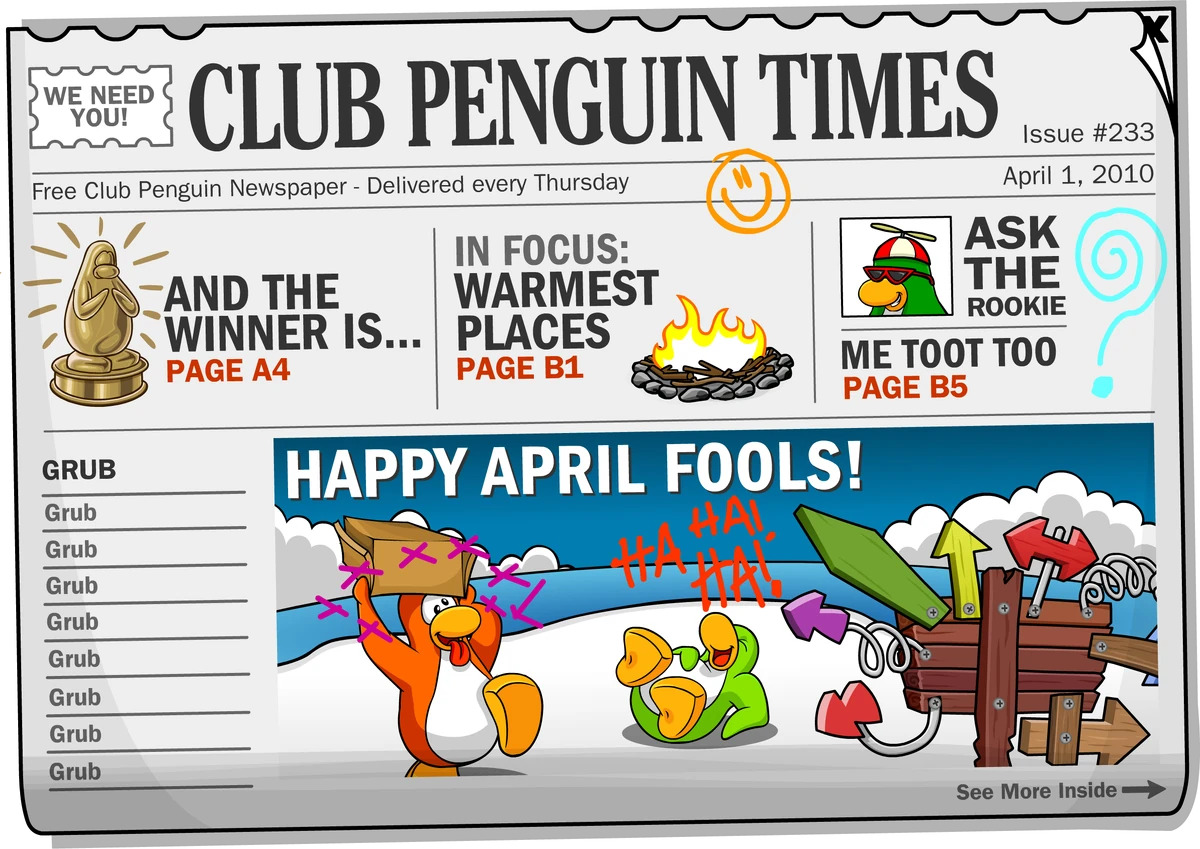 Club Penguin Times/Issue 233 | Club Penguin Wiki | Fandom
