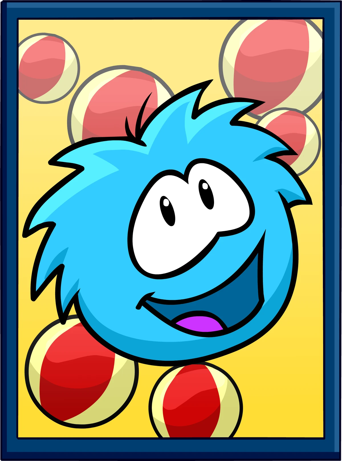 Blue Puffle Poster | Club Penguin Wiki | Fandom