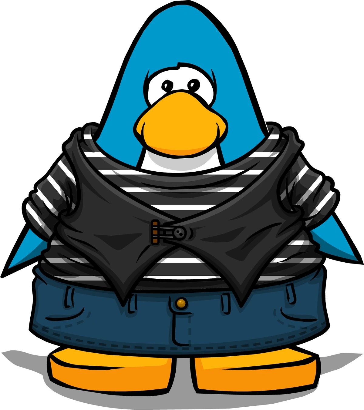 Black Vest Outfit | Club Penguin Wiki | Fandom