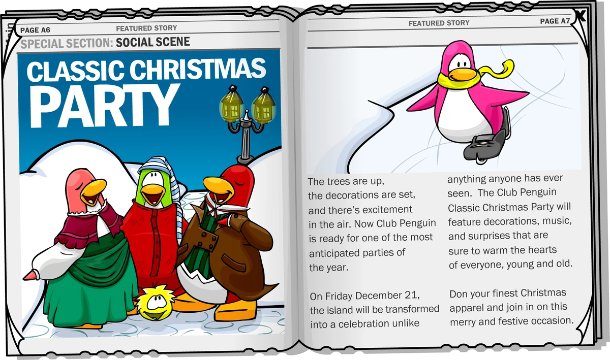 Christmas Party 2007 | Club Penguin Wiki | Fandom
