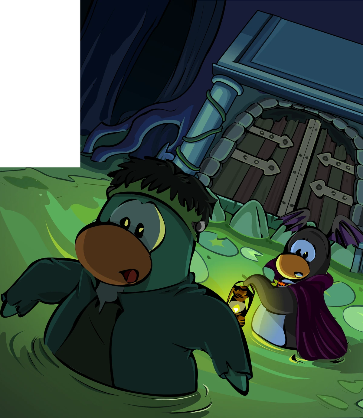 Dark Swamp | Club Penguin Wiki | Fandom