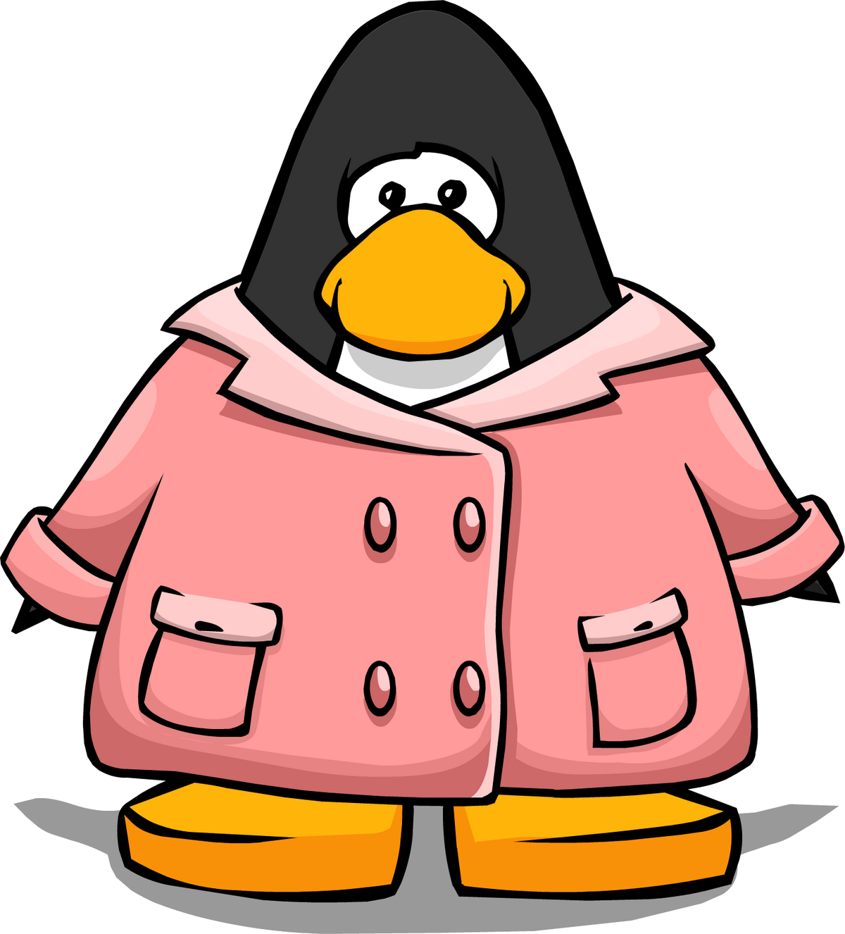 Pink Duffle Coat Club Penguin Wiki Fandom