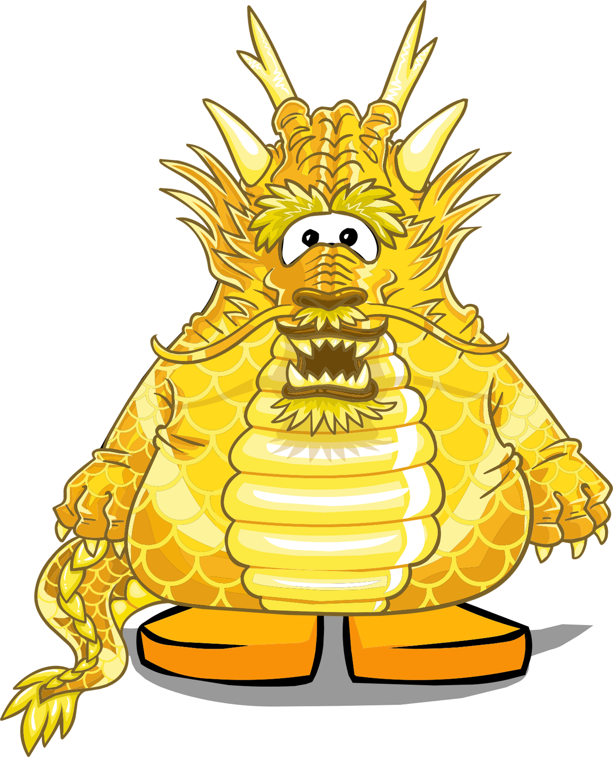 Ancient Gold Dragon | Club Penguin Wiki | Fandom