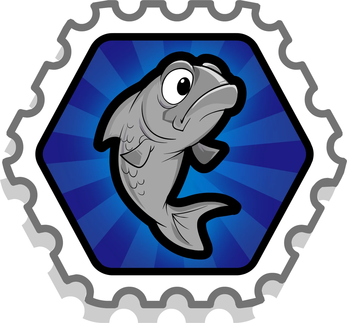 Gray Goodies stamp | Club Penguin Wiki | Fandom