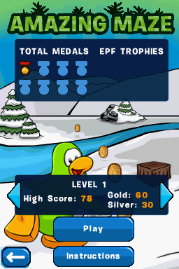 Amazing Maze | Club Penguin Wiki | Fandom