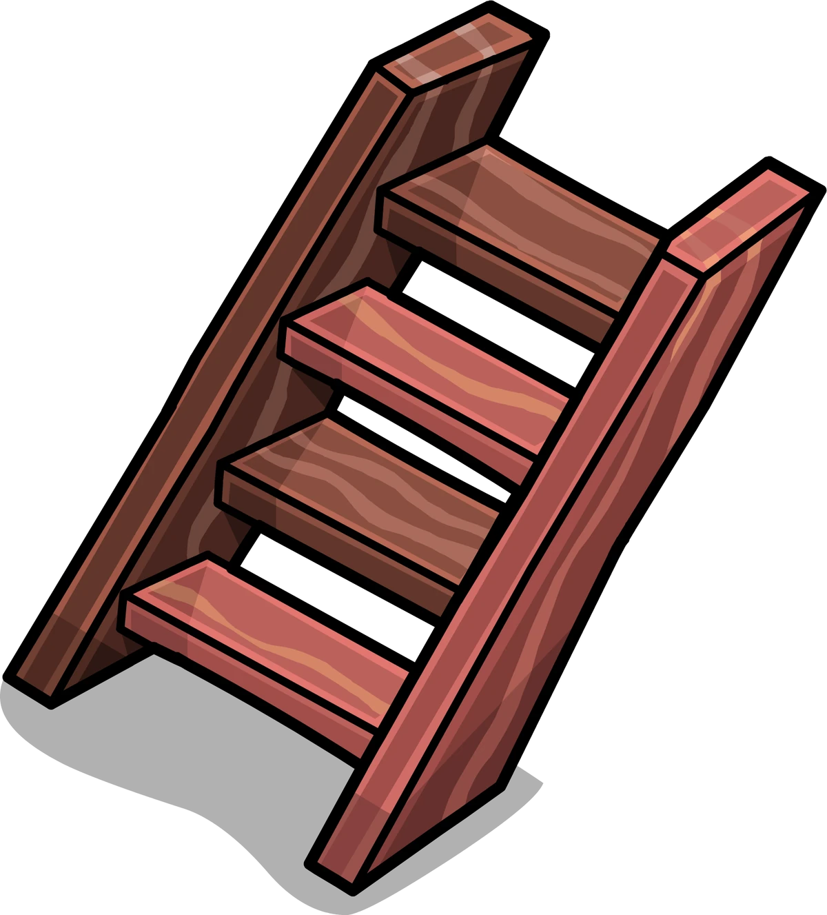 Wooden Steps | Club Penguin Wiki | Fandom