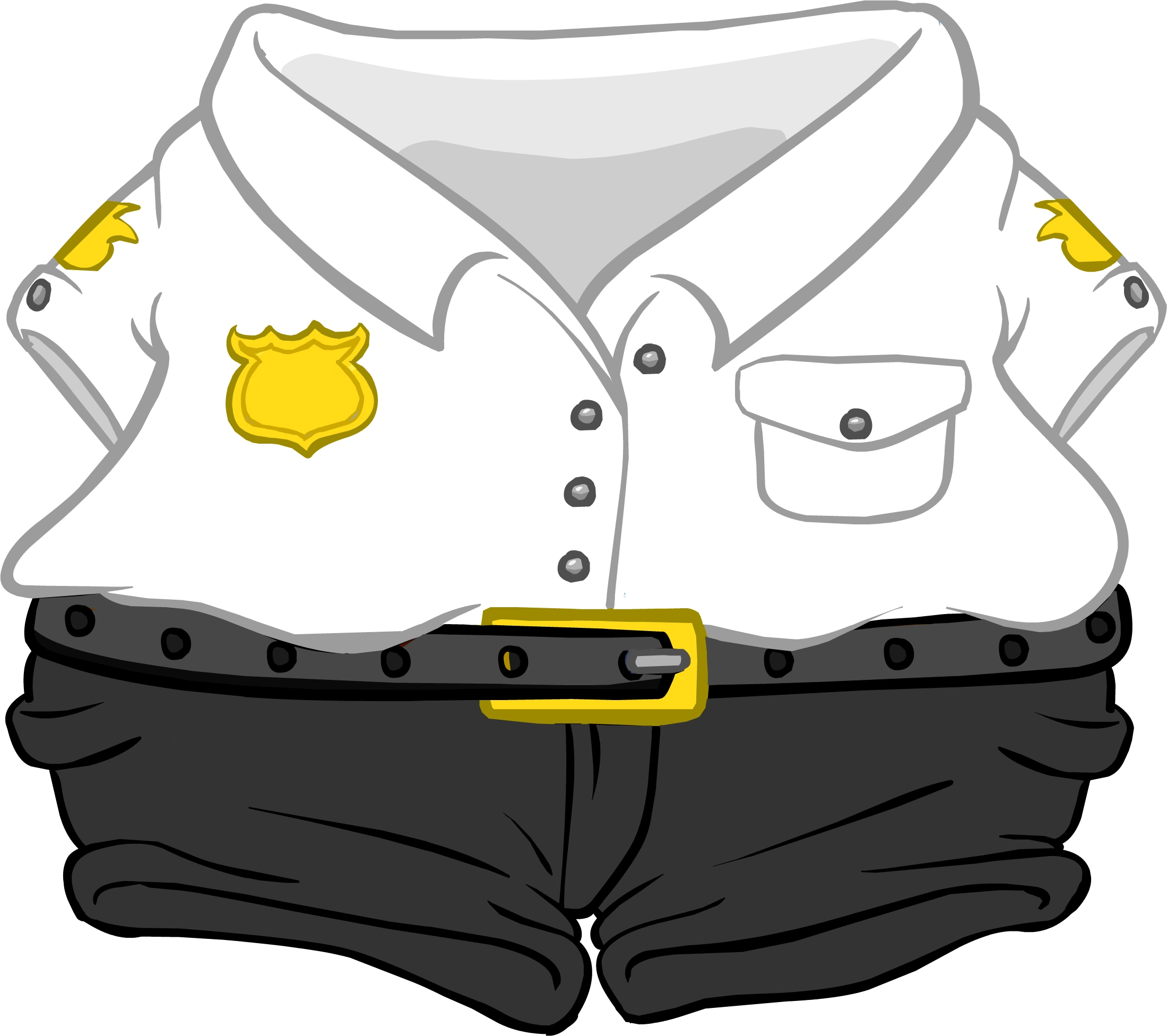 Security Guard Uniform | Club Penguin Wiki | Fandom