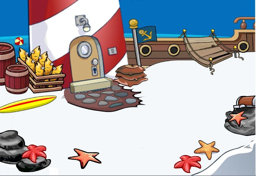 User blog:Tyger5000/Redecorated Rooms The Beach | Club Penguin Wiki ...