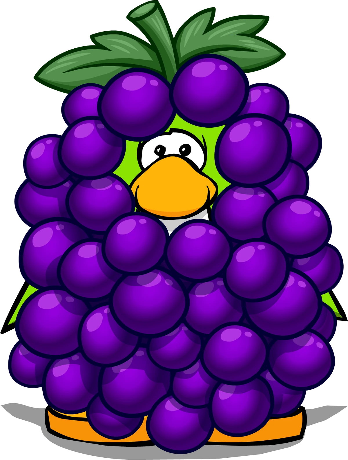 Grape Bunch Costume | Club Penguin Wiki | Fandom