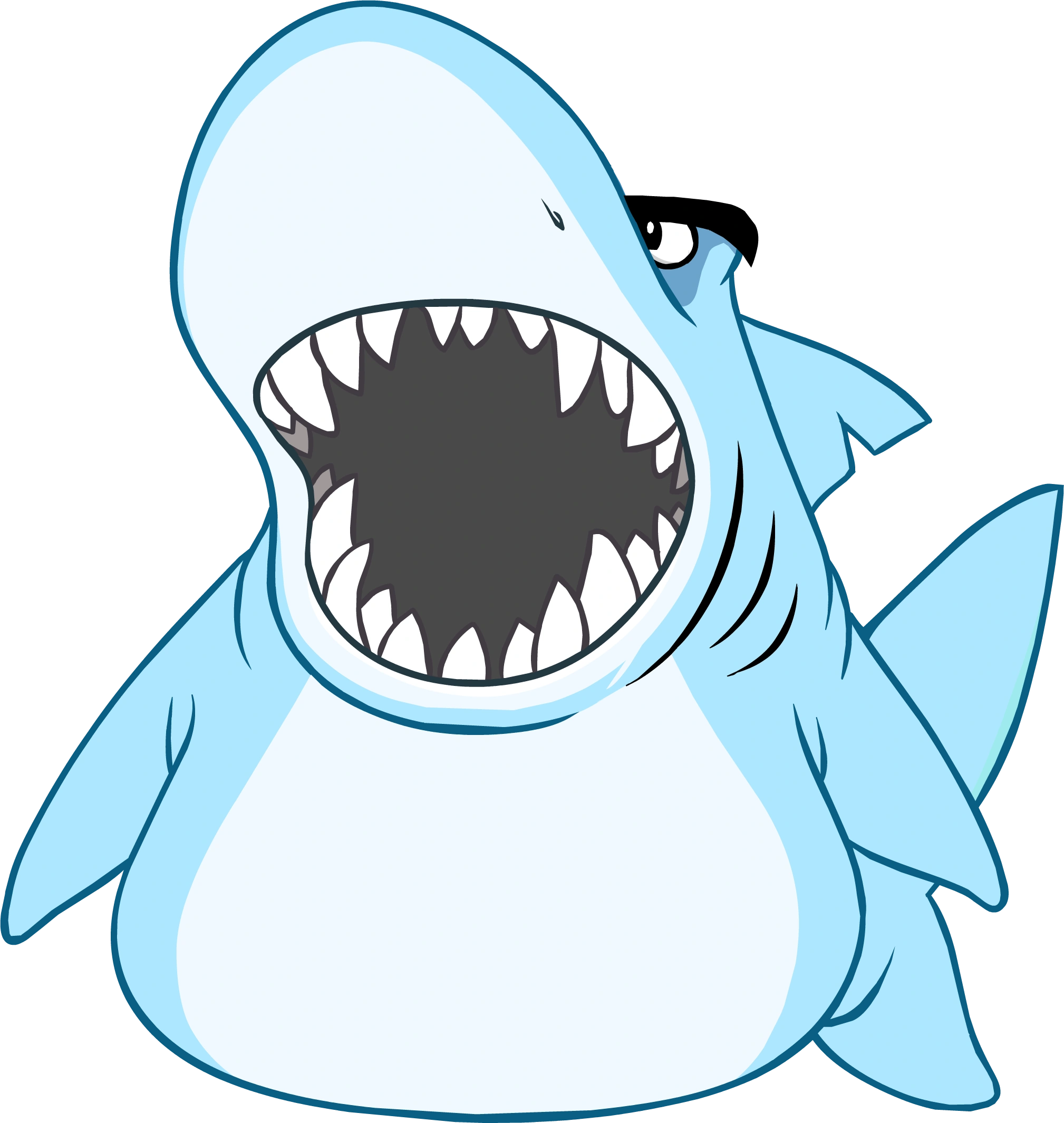 Sharks' Mascot Costume | Club Penguin Wiki | Fandom