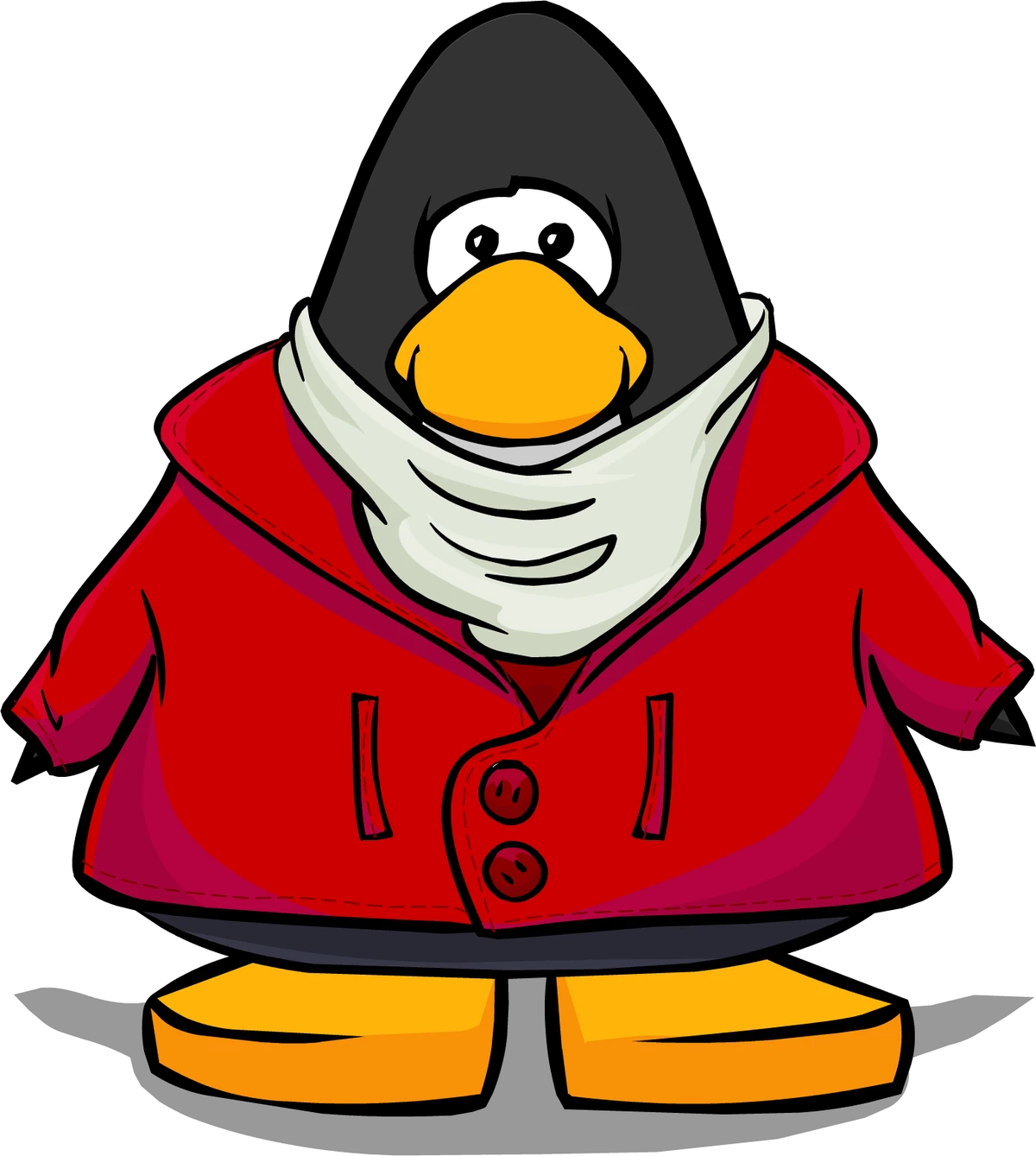 Striking Red Jacket | Club Penguin Wiki | Fandom