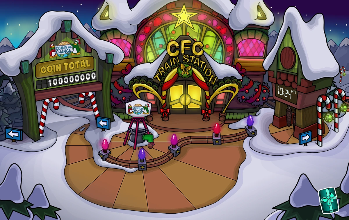 Train Station | Club Penguin Wiki | Fandom