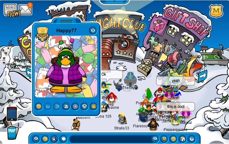 Happy77 | Club Penguin Wiki | Fandom