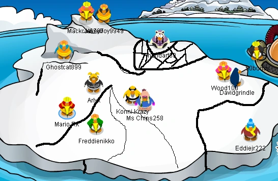 User blog:Mario Rk/A not so normal day - Tip the iceberg | Club Penguin ...