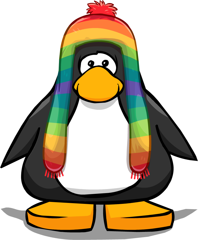 Club Penguin Items In Rainbow