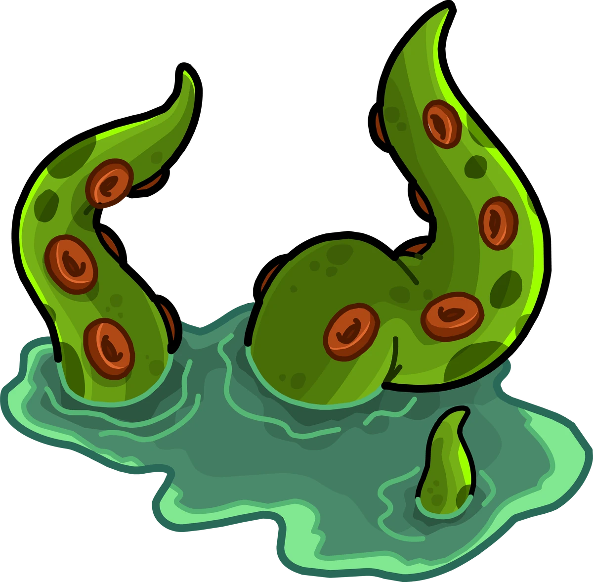 Slimy Tentacles | Club Penguin Wiki | Fandom