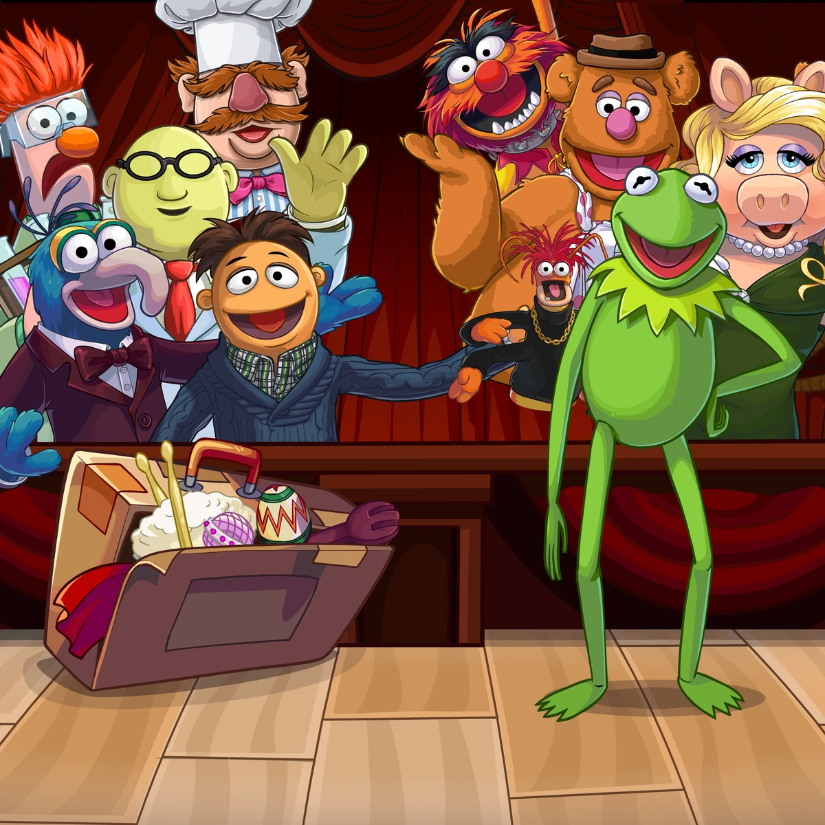 Muppets World Tour Background | Club Penguin Wiki | Fandom
