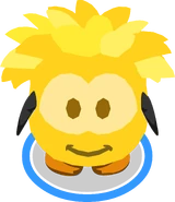 Gold Puffle Costume | Club Penguin Wiki | Fandom