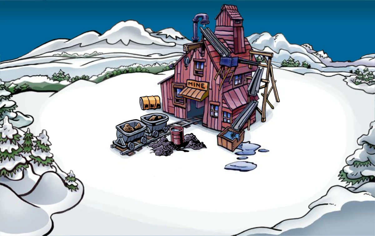 Mine Shack | Club Penguin Wiki | Fandom