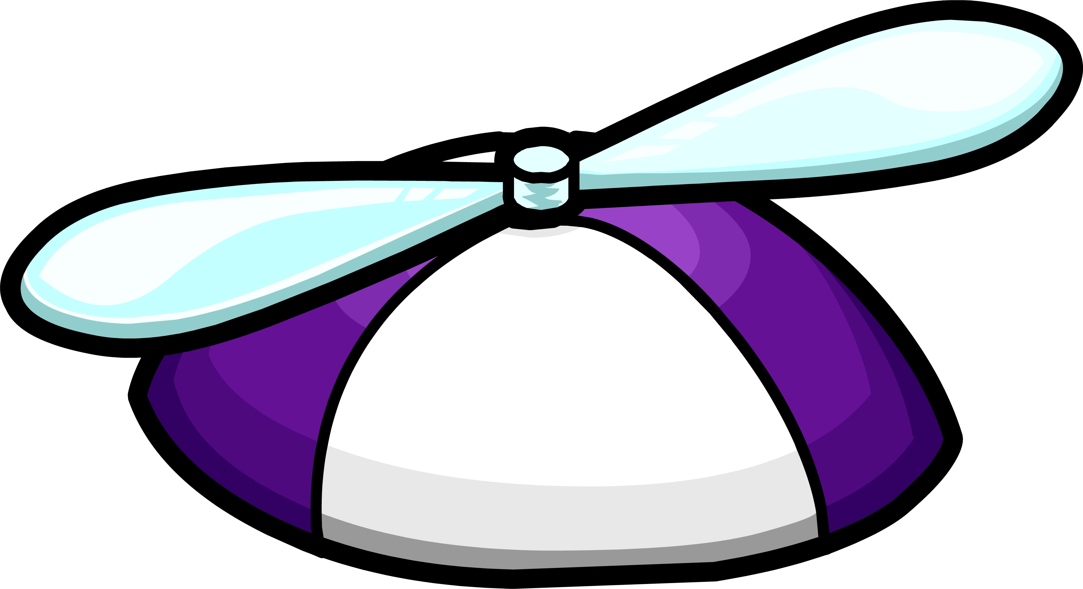 Purple Propeller Hat | Club Penguin Wiki | Fandom