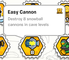 Easy Cannon stamp | Club Penguin Wiki | Fandom