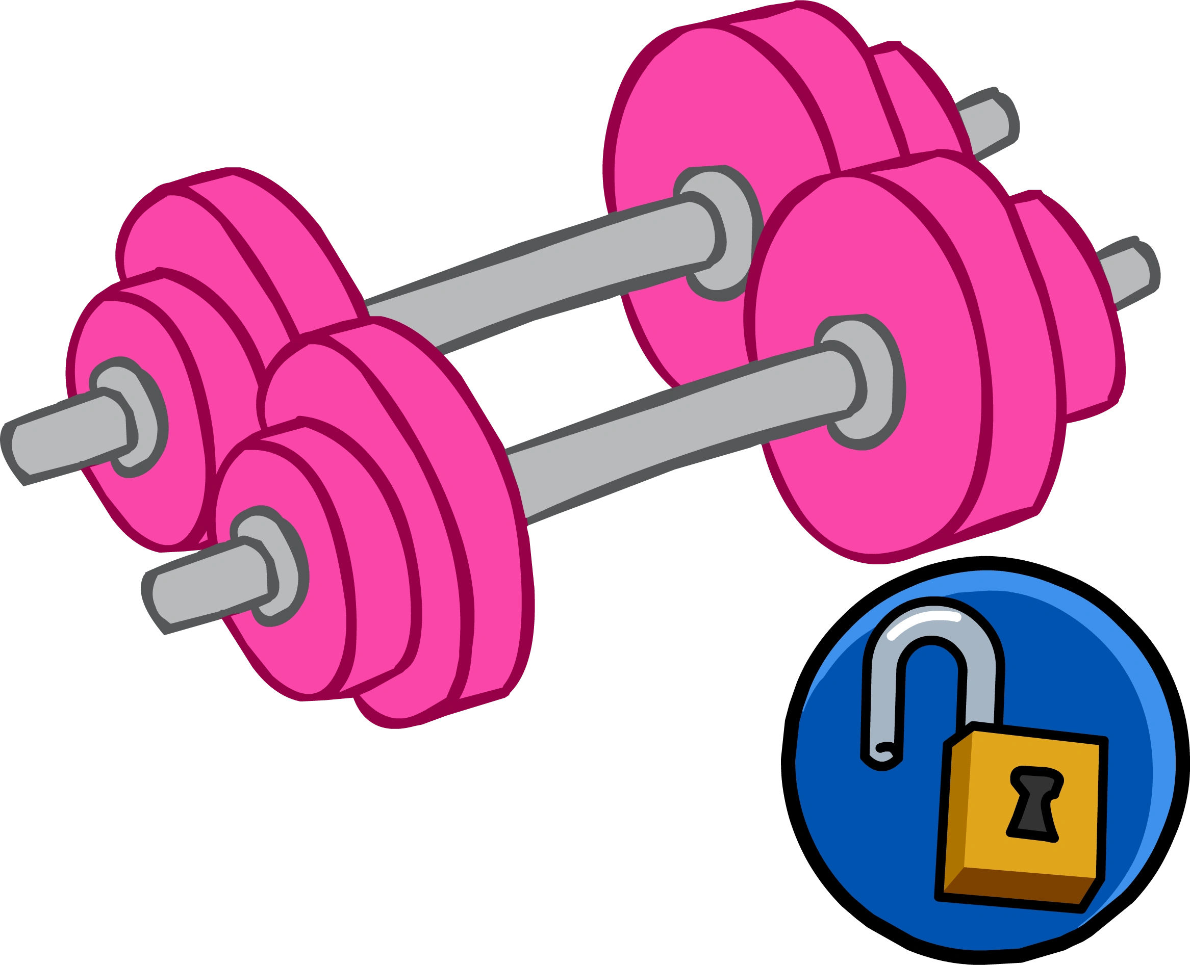 Hand Weights Clipart