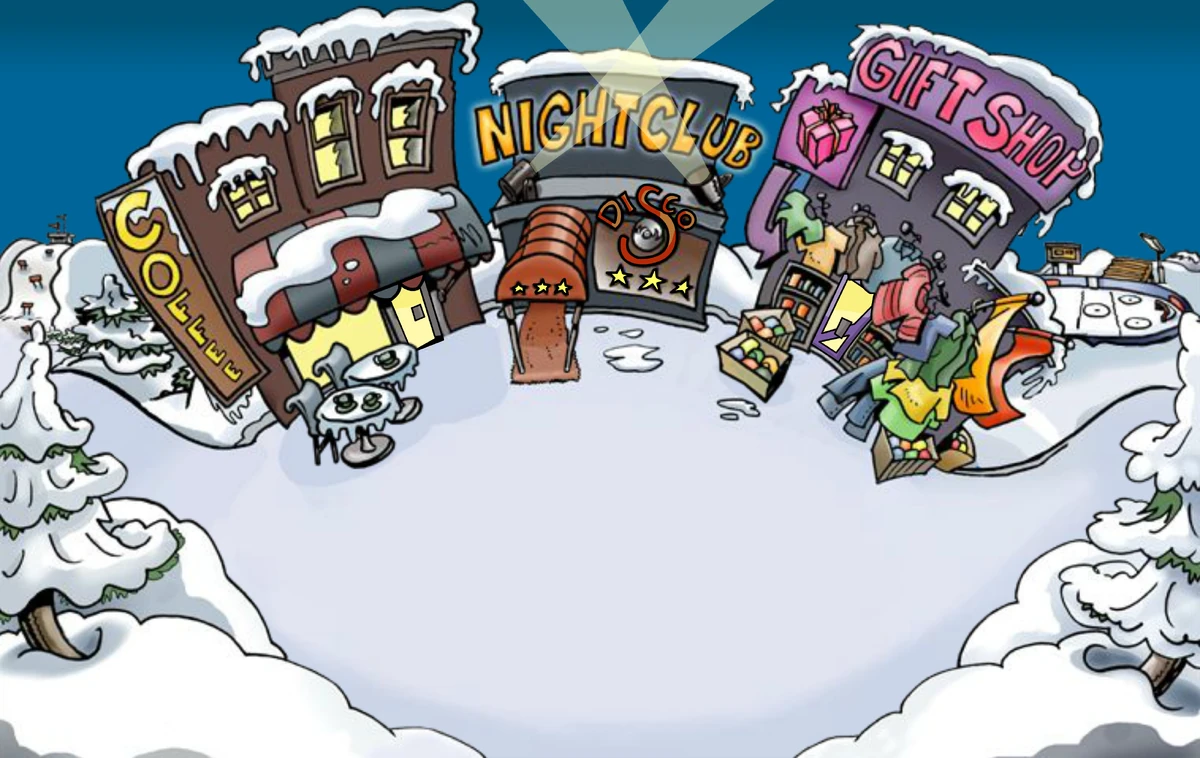 Town Center | Club Penguin Wiki | Fandom