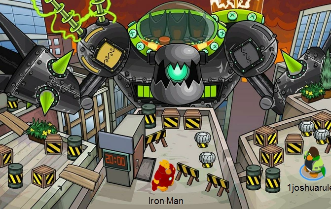 User blog:1joshuarules/My Custom Mascots: Iron Man | Club Penguin Wiki ...