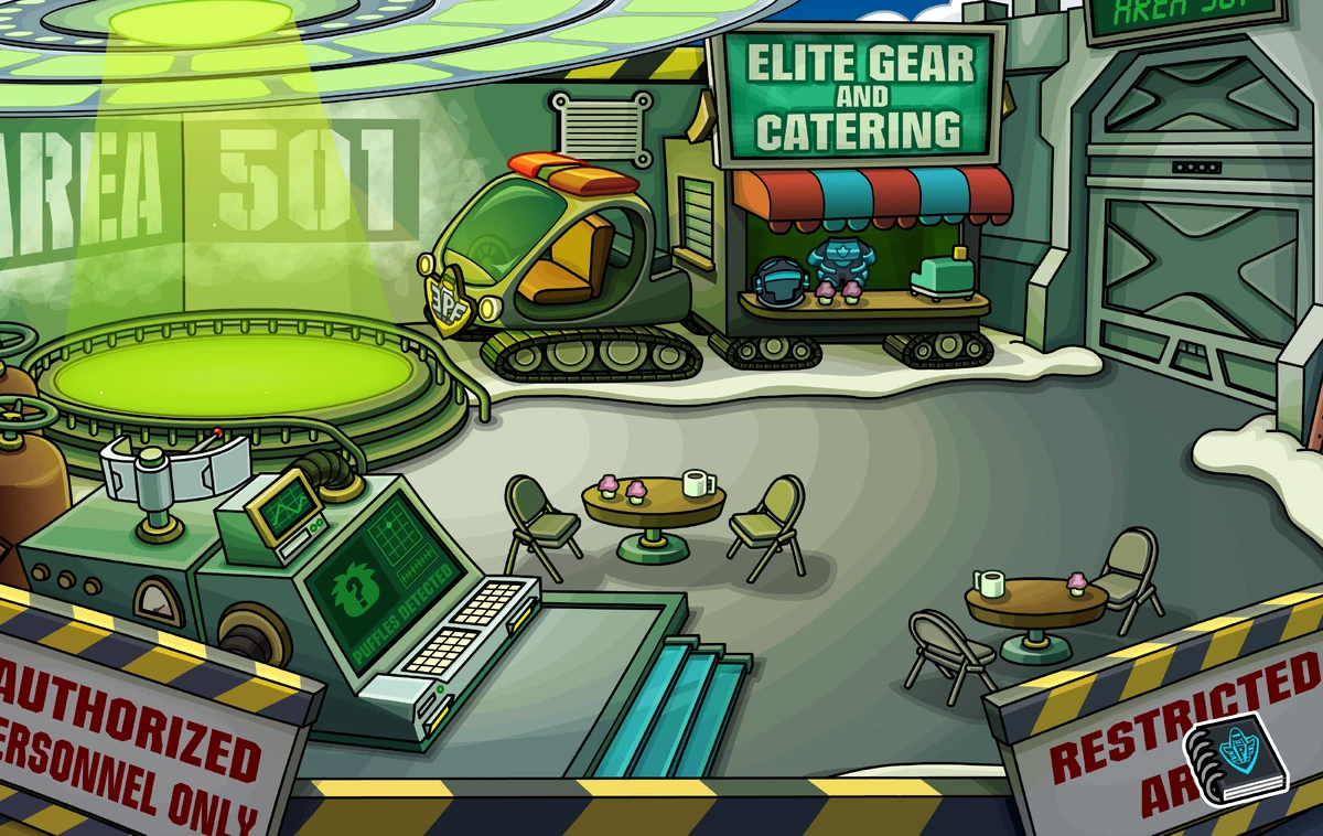 Area 501 | Club Penguin Wiki | Fandom
