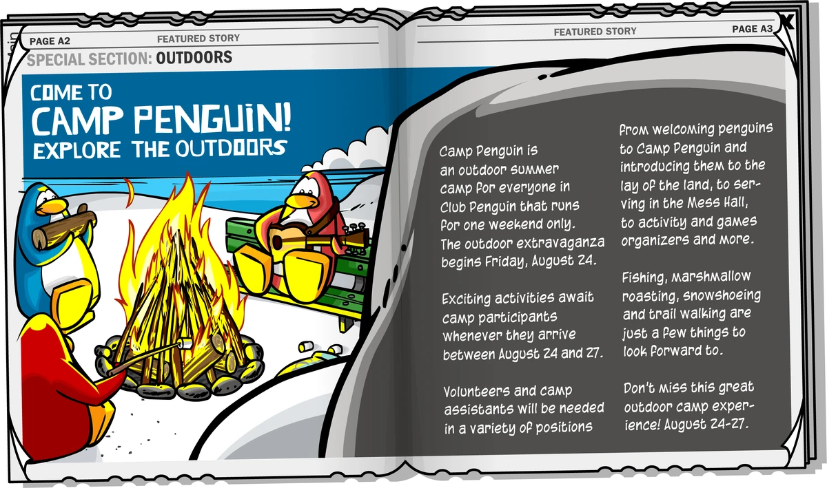 Camp Penguin | Club Penguin Wiki | Fandom