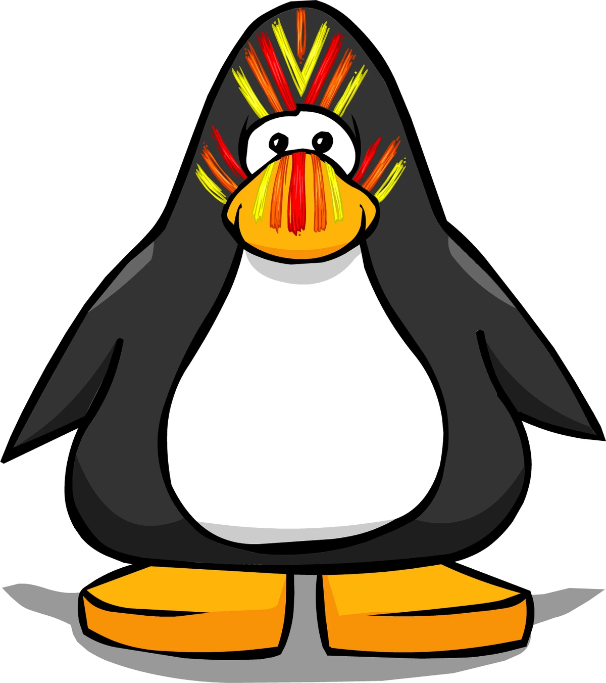 Castaway Face Paint | Club Penguin Wiki | Fandom