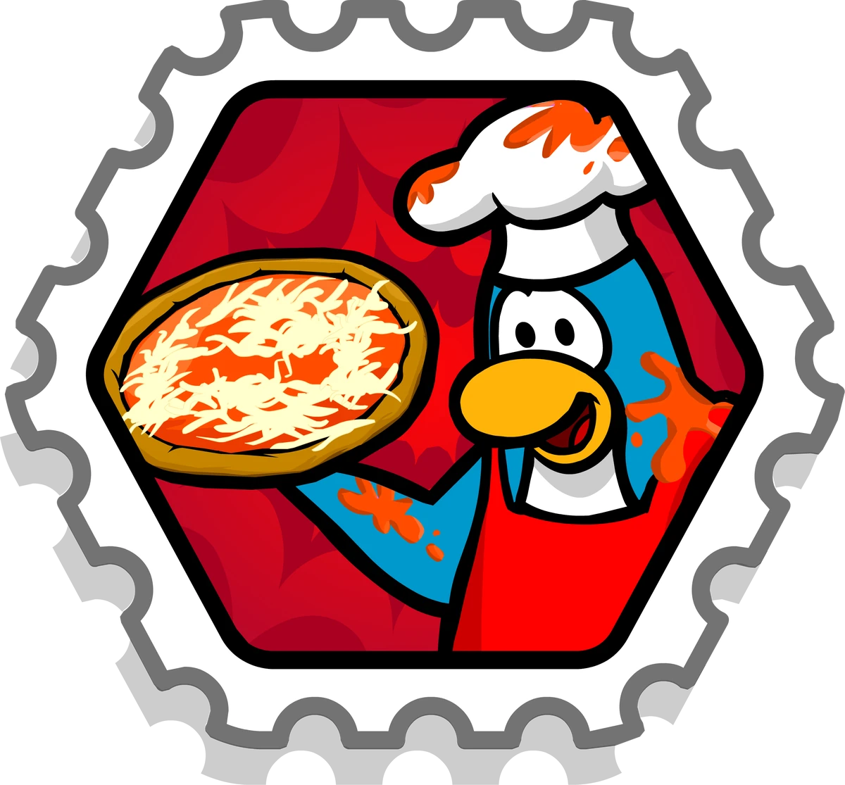 Pizza Master stamp | Club Penguin Wiki | Fandom