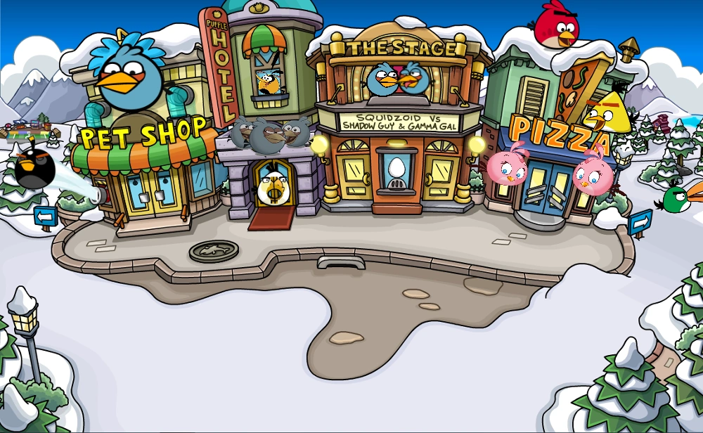 User blog:SugarPenguin12/Angry Bird Rooms! | Club Penguin Wiki | Fandom