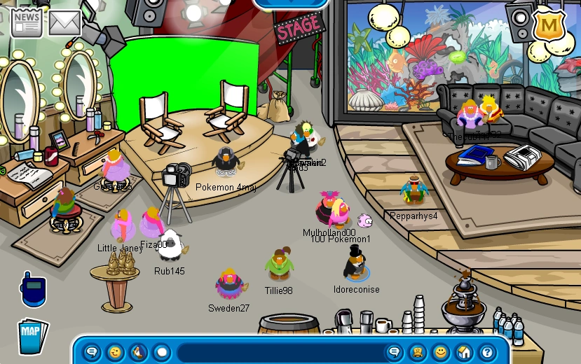 Backstage | Club Penguin Polska | Fandom