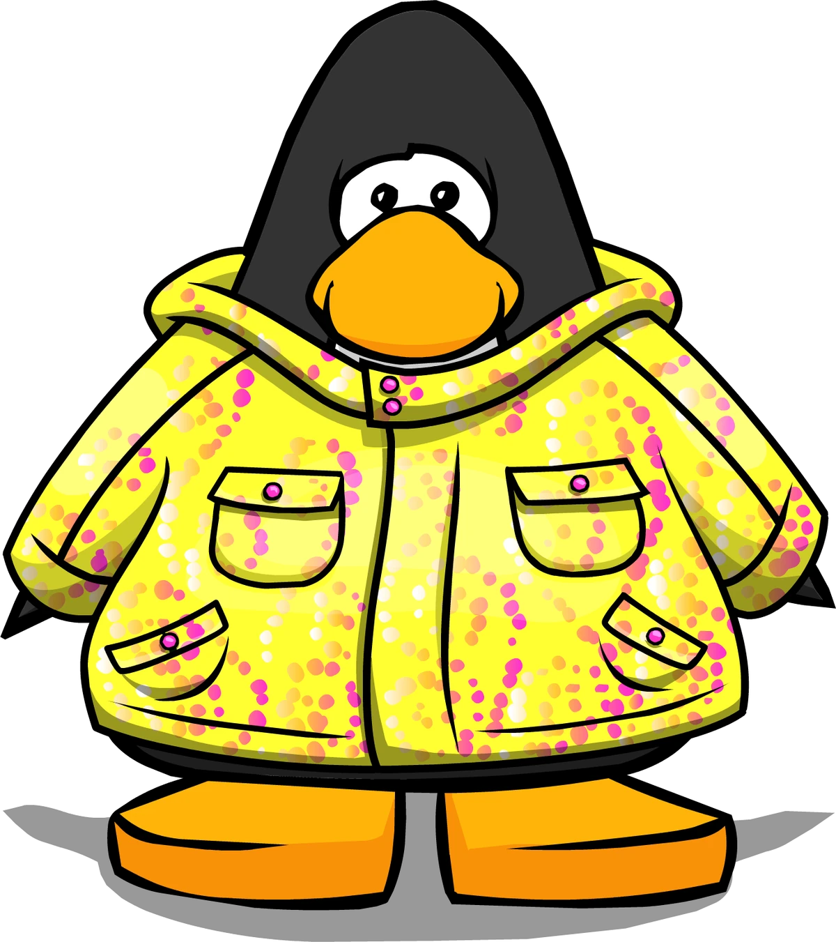 Yellow Winter Jacket | Club Penguin Wiki | Fandom