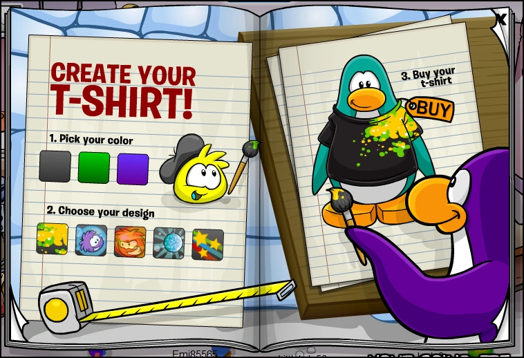 Custom T-shirt | Club Penguin Wiki | Fandom